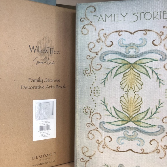 Willow Tree | Accents | New Willow Tree Family Stories Willow Faux Book ...